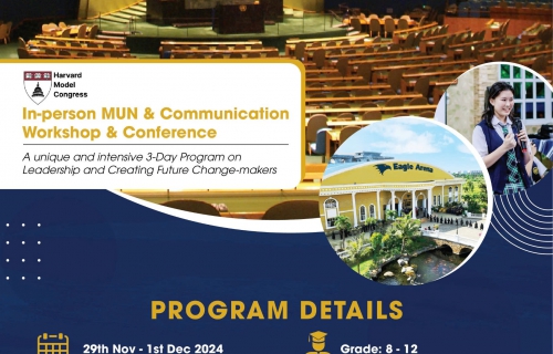 In-Person MUN & Communication Workshop & Conference by Harvard Model ...